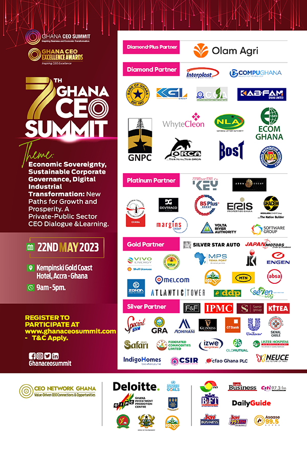CEO Awards – Ghana CEO Summit (7th Edition) - Ghana CEO Summit